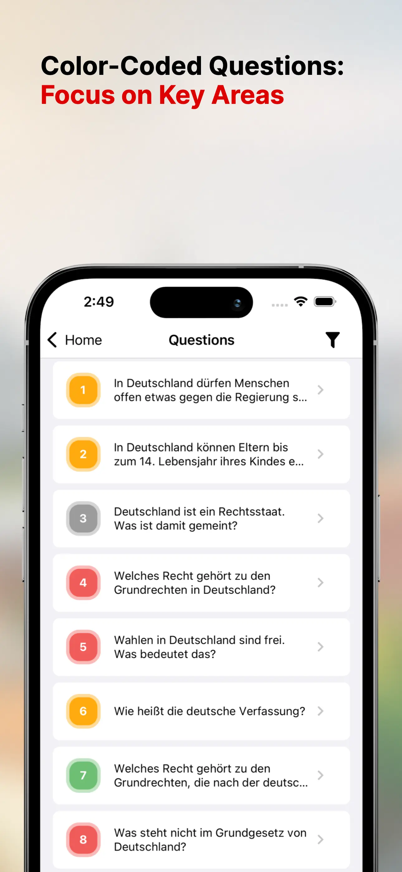 Leben in Deutschland Test
